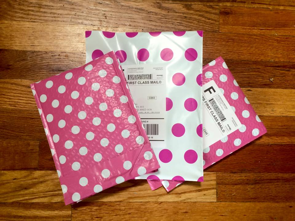 New Pink Polka Dot Packaging! - Pink Golf Tees